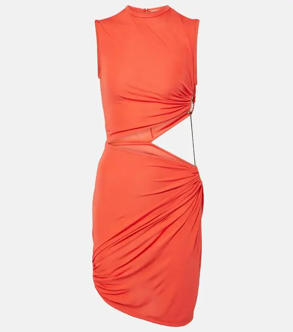 Christopher Esber Bezel Embellished Minidress