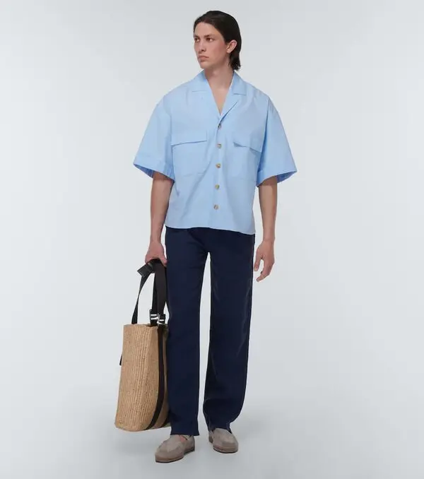 Vilebrequin Pacha Linen Pants - Blue