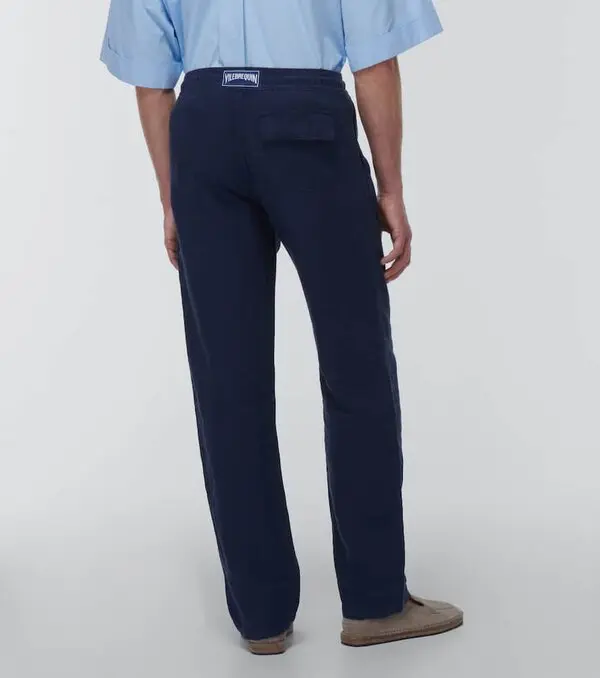 Vilebrequin Pacha Linen Pants - Blue