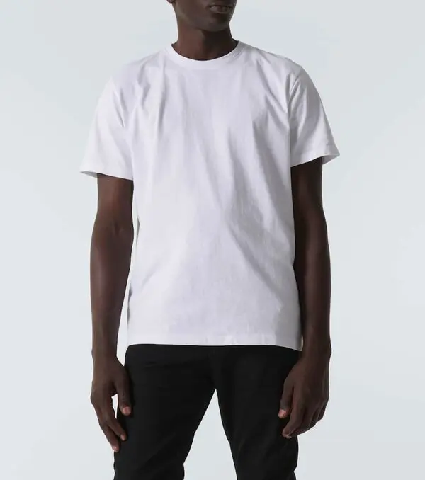 FRAME Logo Cotton Jersey T-shirt