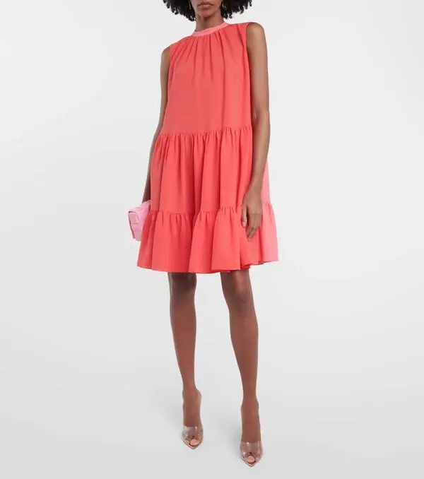 ROKSANDA Tiered Jersey Minidress