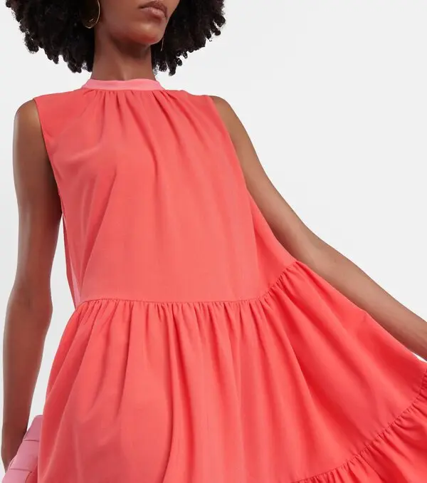 ROKSANDA Tiered Jersey Minidress