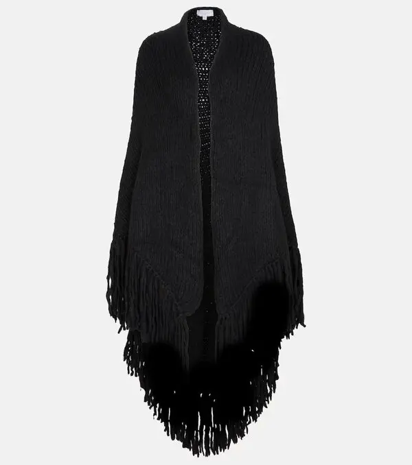 Gabriela Hearst Lauren Cashmere Scarf - Black