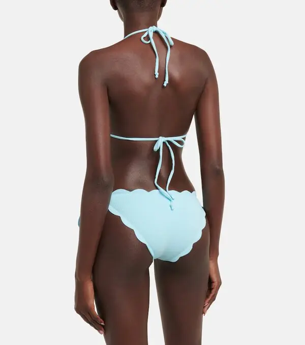 Marysia Mott Self-tie Bikini Bottom - Blue