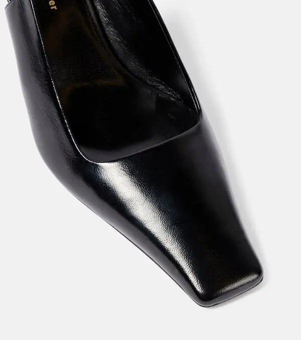 Proenza Schouler 65 Leather Slingback Pumps