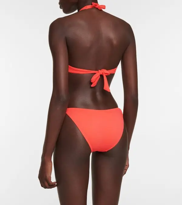 Melissa Odabash Brussels Halterneck Bikini - Orange