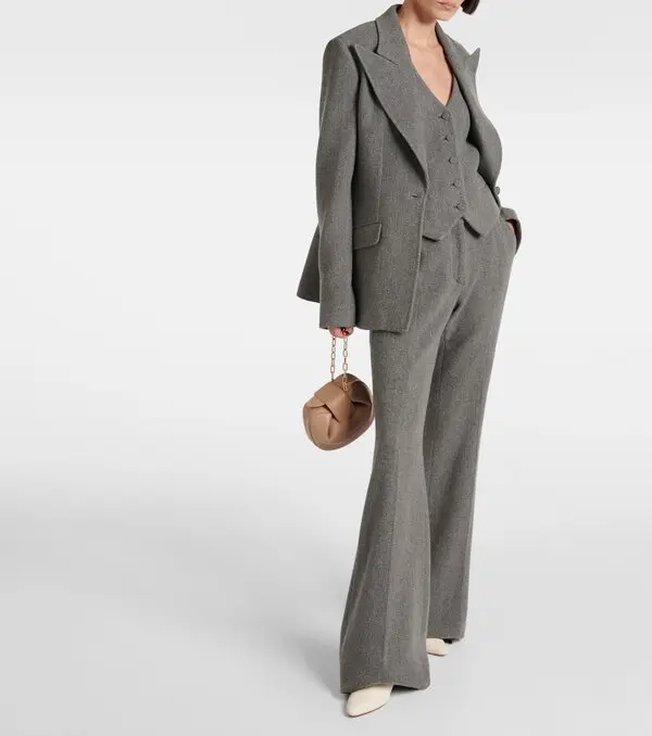 Gabriela Hearst Coleridge Wool And Cashmere Vest