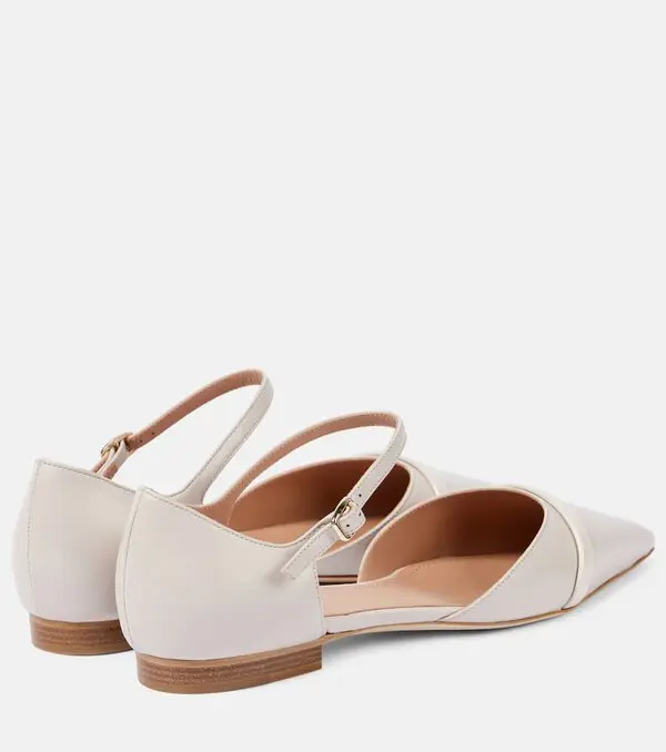 MALONE SOULIERS Ulla Leather Ballet Flats