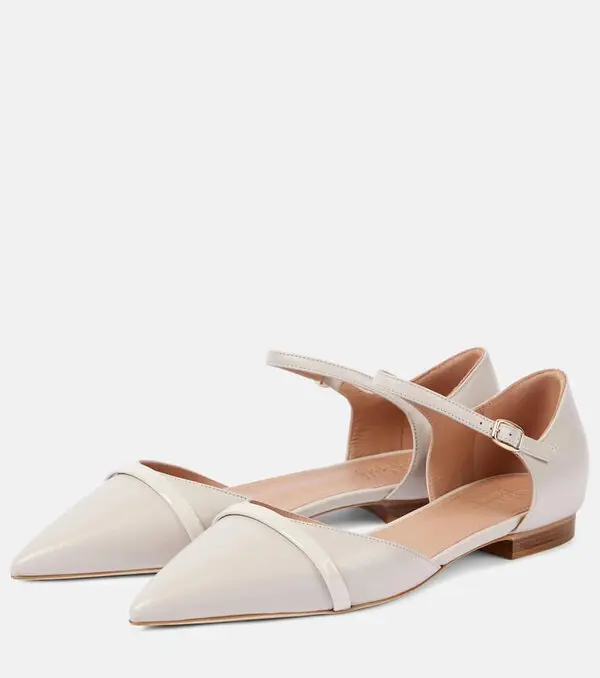MALONE SOULIERS Ulla Leather Ballet Flats