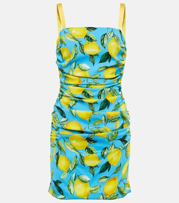 Dolce & Gabbana Printed Minidress