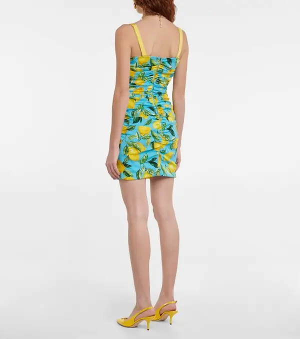 Dolce & Gabbana Printed Minidress