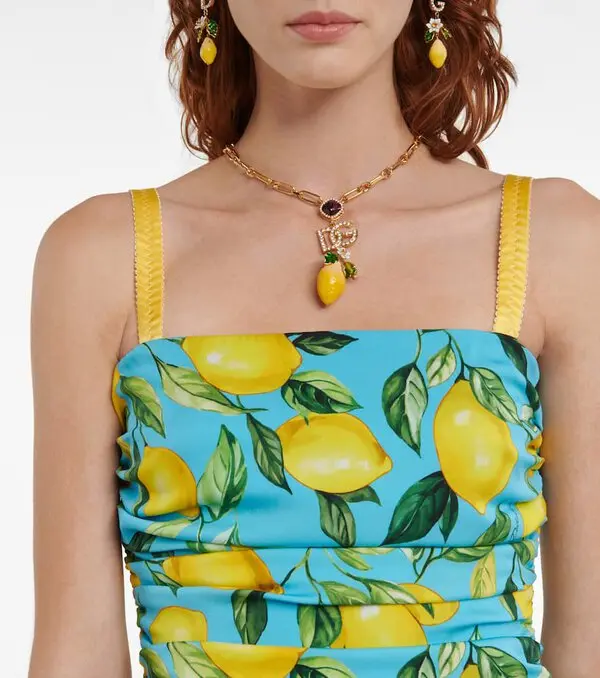 Dolce & Gabbana Printed Minidress