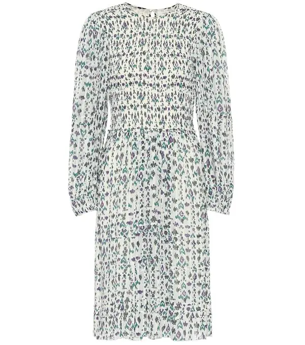MARANT ETOILE Eulie Printed Midi Dress