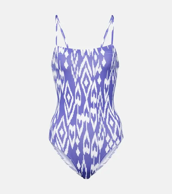 ERES Printed One-piece Swimsuit - Purple