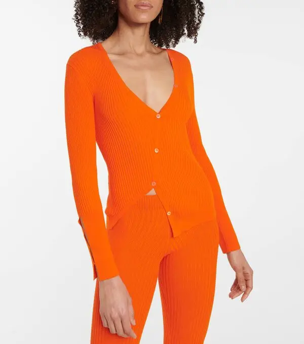 Jacquemus Le Cardigan Tordu Cardigan - Orange