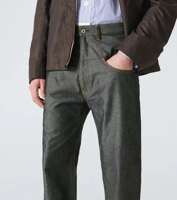Junya Watanabe X Levi's® Cotton Twill Straight Pants