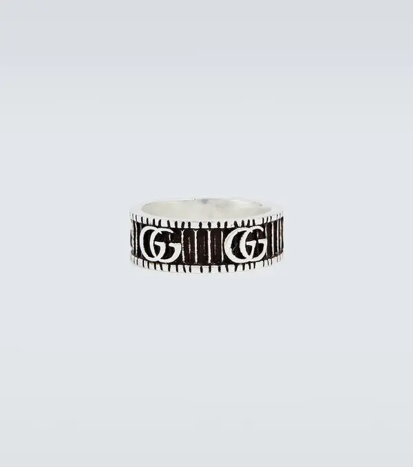 Gucci Double G Marmont Ring - Silver