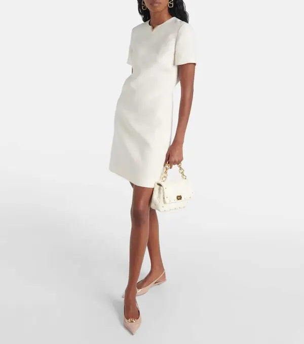 Valentino Garavani Crepe Couture Minidress