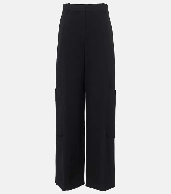 Khaite Caiton Straight Trousers - Black