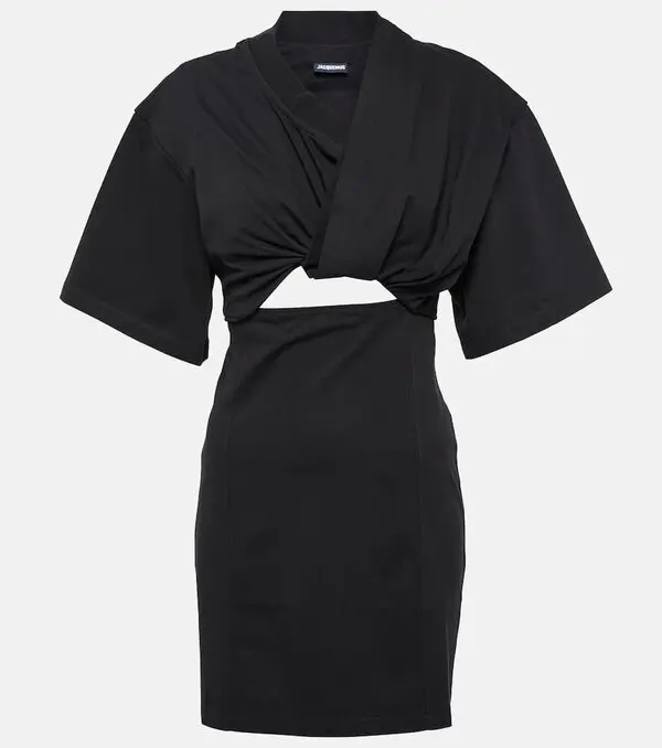 Jacquemus La Robe Bahia Minidress - Black