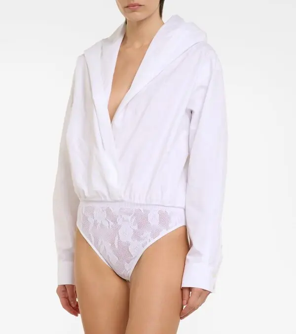Alaïa Hooded Bodysuit