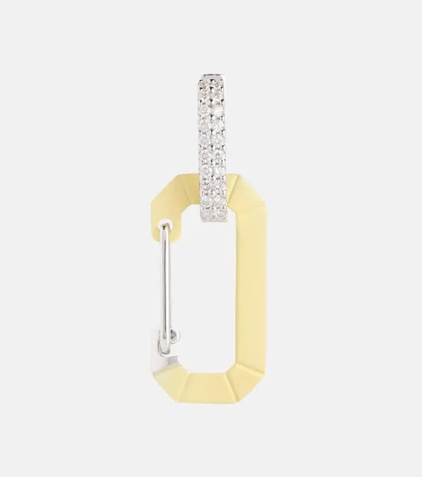 EERA Chiara Small Single Earring - Yellow