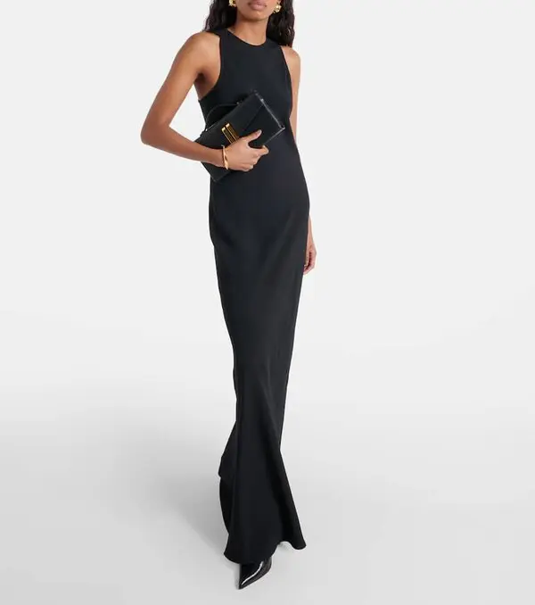AMI Paris Jersey Maxi Dress
