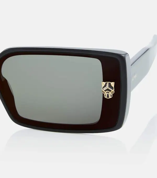 Cartier Panthère De Rectangular Sunglasses