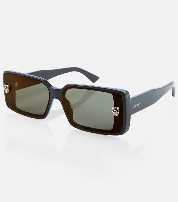 Cartier Panthère De Rectangular Sunglasses