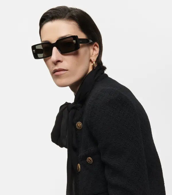 Cartier Panthère De Rectangular Sunglasses