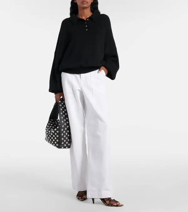 Khaite Elena Small Studded Tote