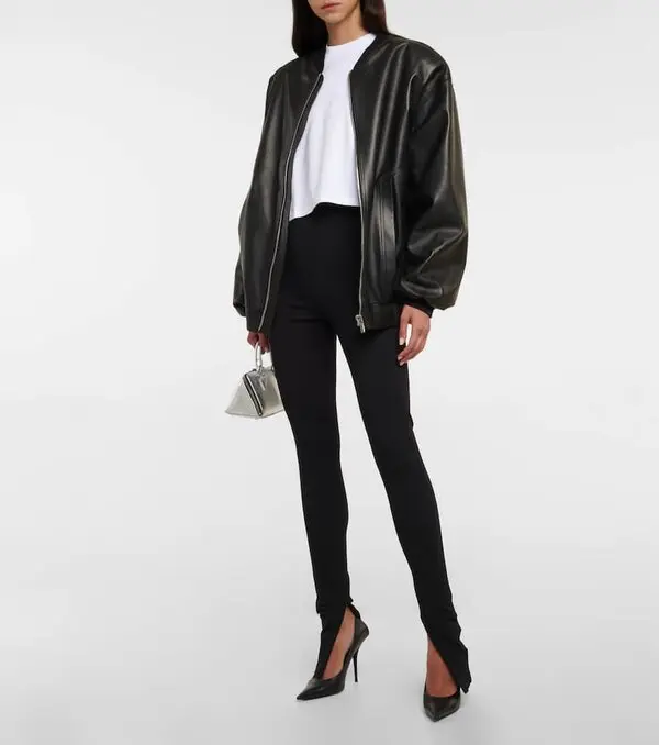 Wardrobe.NYC Zipped Leggings