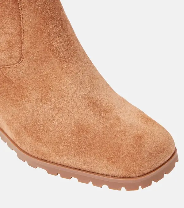 Simkhai Avery Suede Wedge Ankle Boots