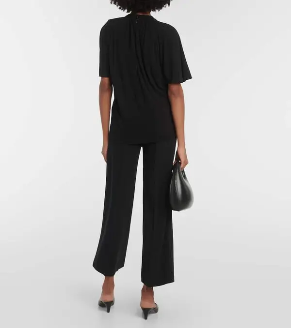TOTEME Draped Jersey Top