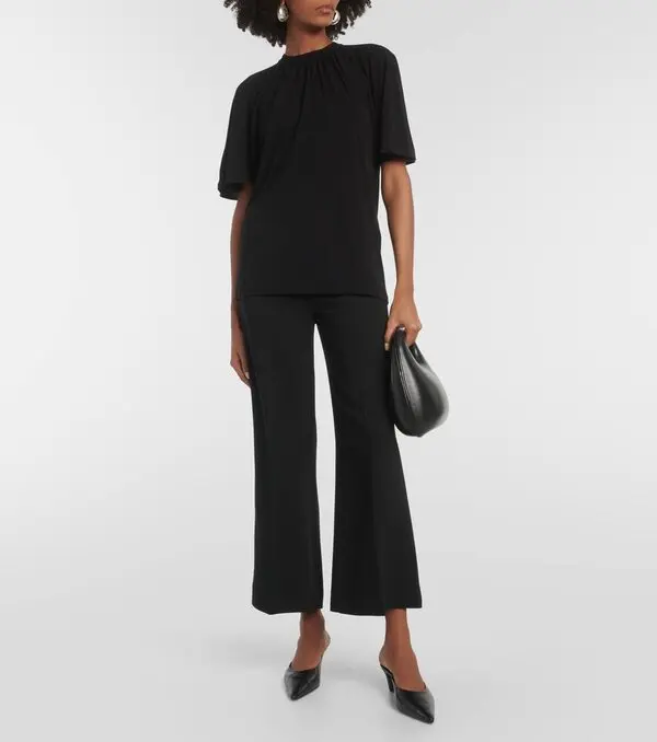 TOTEME Draped Jersey Top