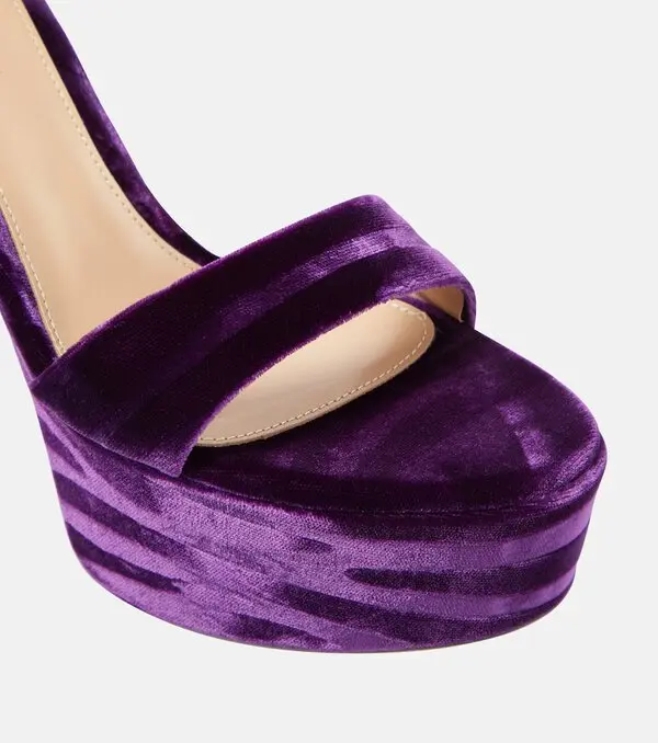 GIANVITO ROSSI Holly Platform Sandals