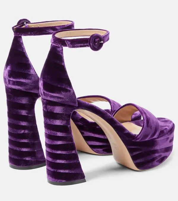 GIANVITO ROSSI Holly Platform Sandals