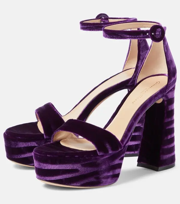 GIANVITO ROSSI Holly Platform Sandals