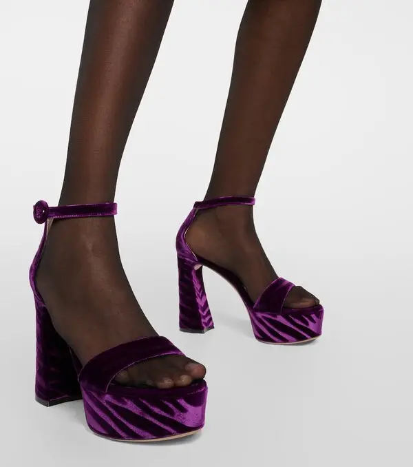 GIANVITO ROSSI Holly Platform Sandals