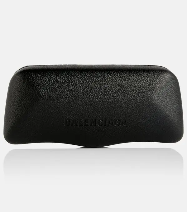 Balenciaga Dynasty Rectangular Sunglasses - White