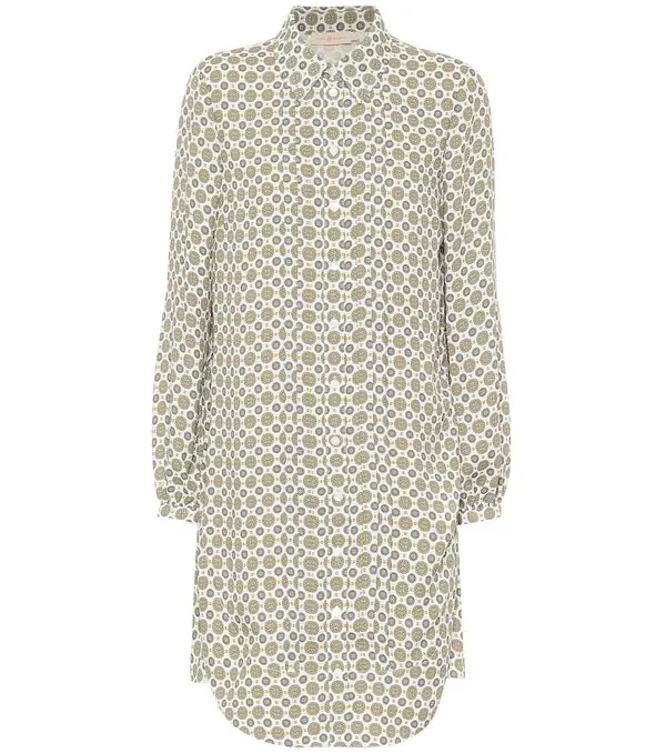 Tory Burch Printed Shirt Dress