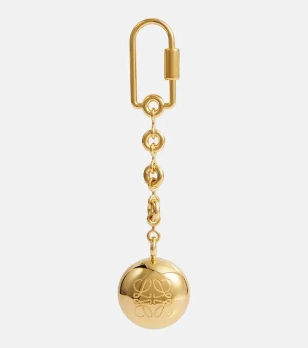 Loewe Anagram Pebble Keychain