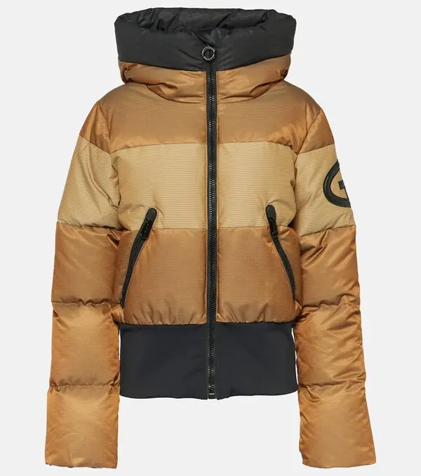 Goldbergh Fever Down Ski Jacket In Mocha