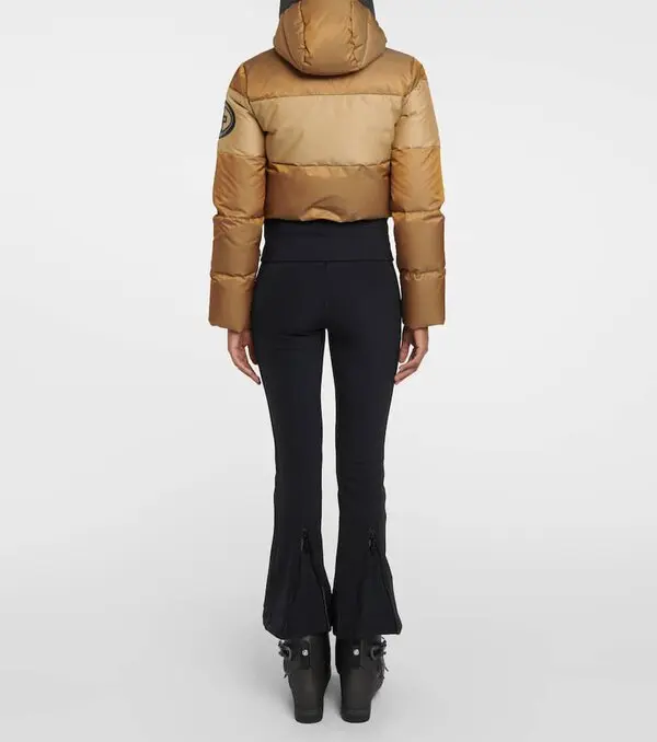 Goldbergh Fever Down Ski Jacket In Mocha