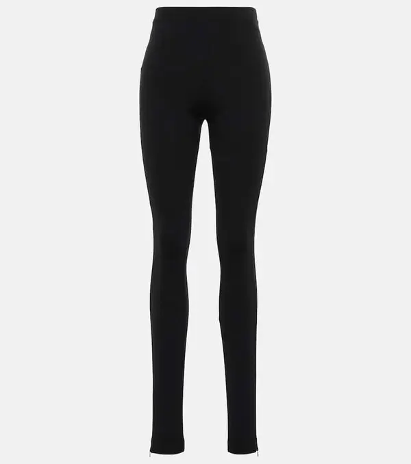 TOTEME Zip High-rise Leggings