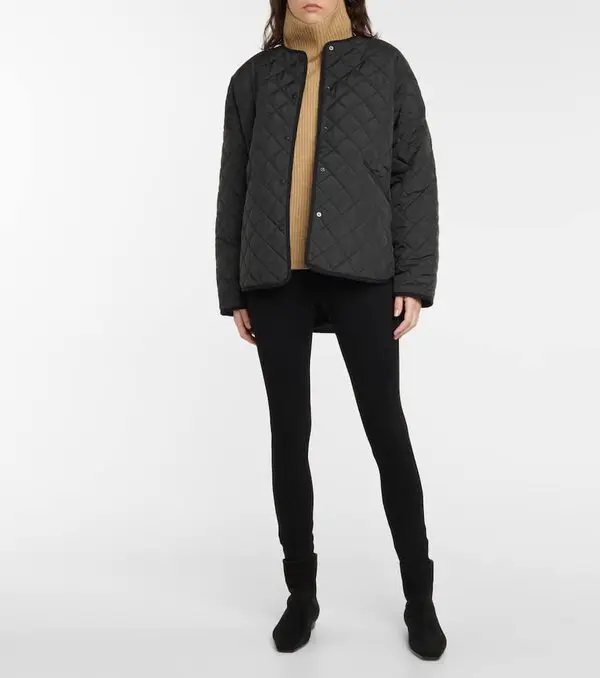 TOTEME Zip High-rise Leggings