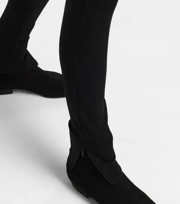 TOTEME Zip High-rise Leggings