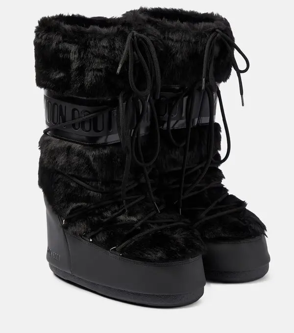 Moon Boot Icon Snow Boots - Black