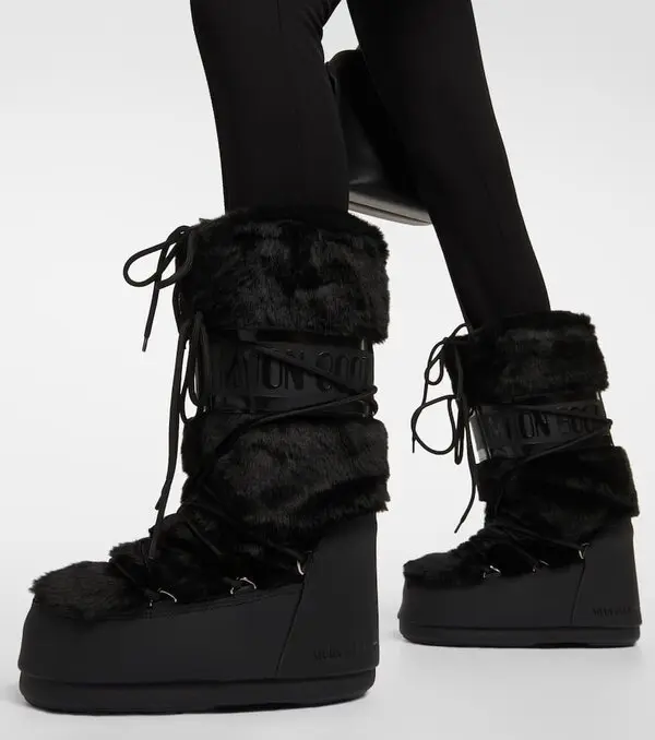 Moon Boot Icon Snow Boots - Black