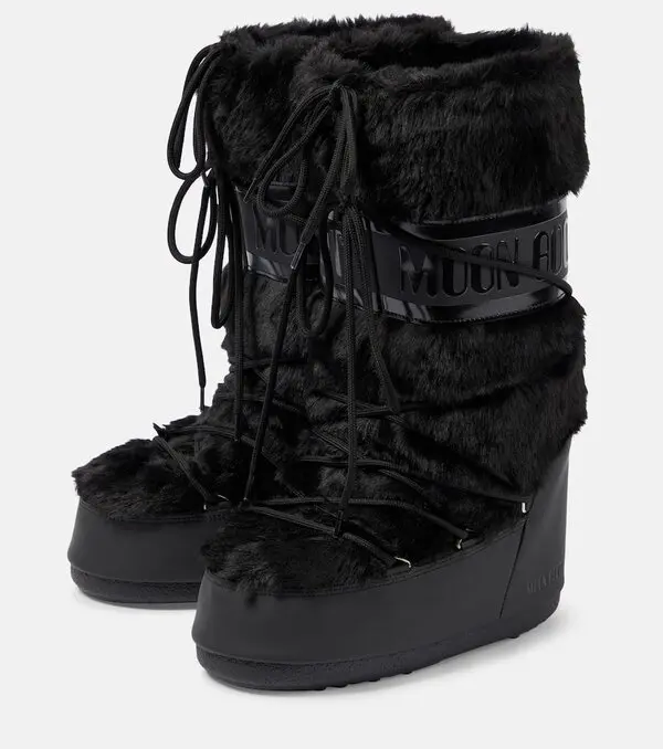Moon Boot Icon Snow Boots - Black